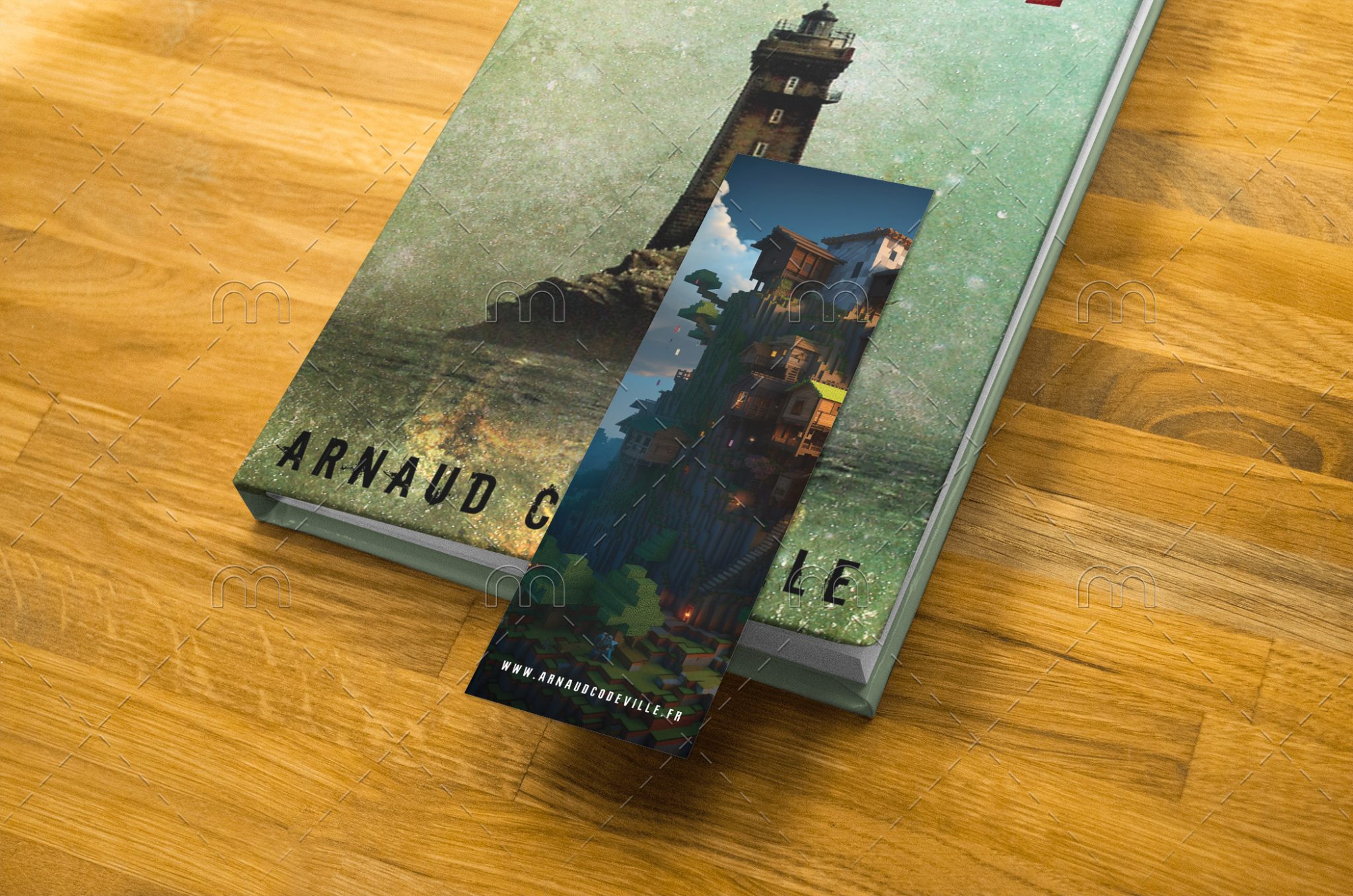Marque-page : Cubecraft – Arnaud Codeville – Auteur fantastique/horreur ...